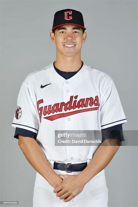 Joey Cantillo Of The Cleveland Guardians Poses For A Photo During The News Photo Getty Images