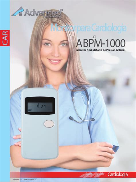 Abpm 1000 Esp Descargar Gratis Pdf Presión Sanguínea