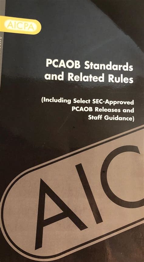 Pcaob Standards And Related Rules Including Selec Uk 9780870515231 Books