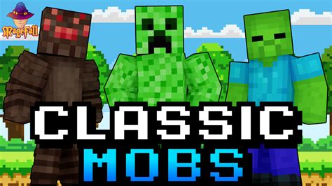 Classic Mobs By Magefall Minecraft Skin Pack Minecraft Bedrock