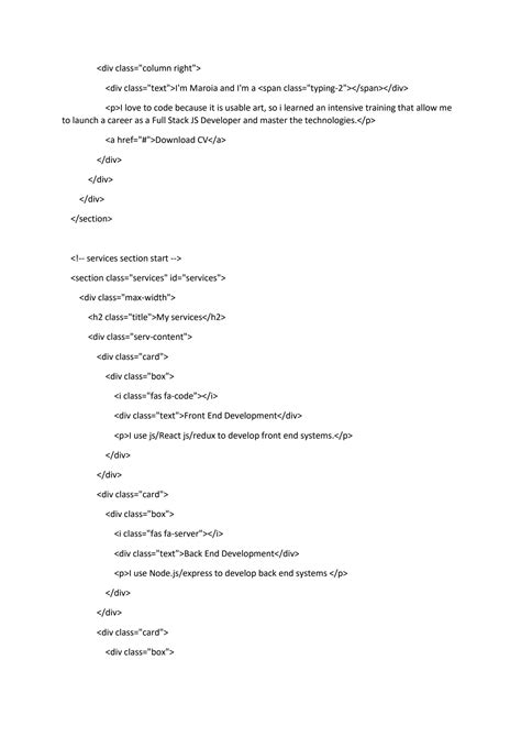 Solution I Ll Show You How To Create A Portfolio Website Using Html