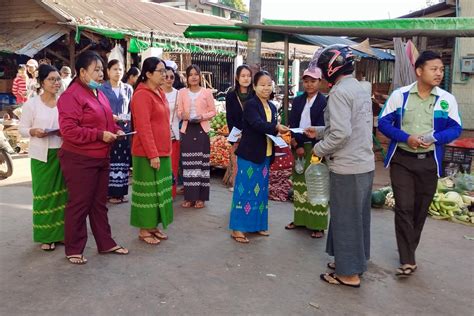 သရက်မြို့၌ “ကုသကာကွယ် မူးယစ်အန္တရာယ်”အသိပညာပေး လက်ကမ်းစာစောင်များ ဖြန့