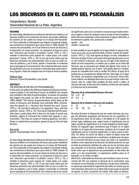 Documentocompletopdf Pdfa Pdf Jacques Lacan Verdad