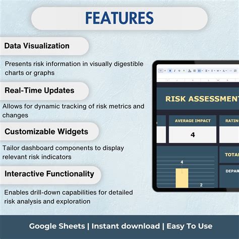 Risk Assessment Dashboard Template Enhance Decision Making Risk