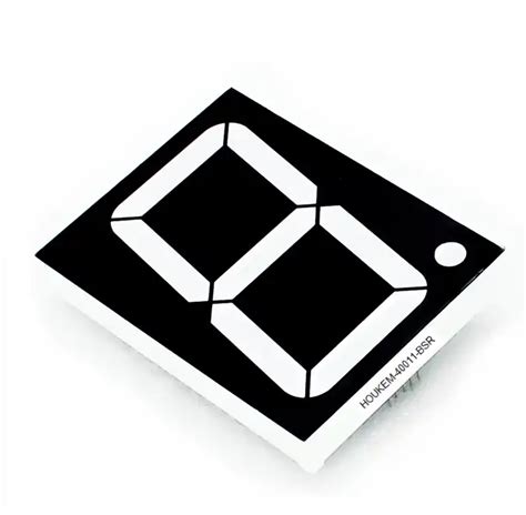 White 7 Segment Anode 4 Inch One Digit Large 7 Segment Display 100mm