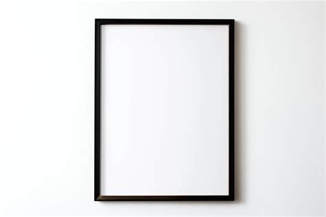 Rectangle Black Frame Background Template Premium Ai Generated Image