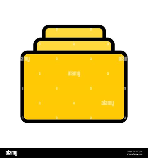 Albums Icon Line Isolated On White Background Black Flat Thin Icon On Modern Outline Style