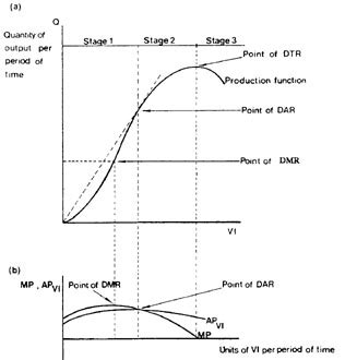 Short Run Production Function Diagram Economic Loss And