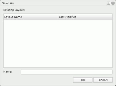 Save As Dialog Box Properties Logi Analytics