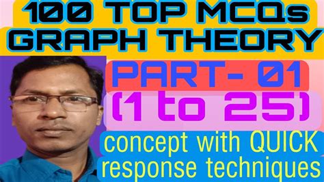100 Top Mcqs On Graph Theory Series 01 Important Mcqs Of Discrete Youtube