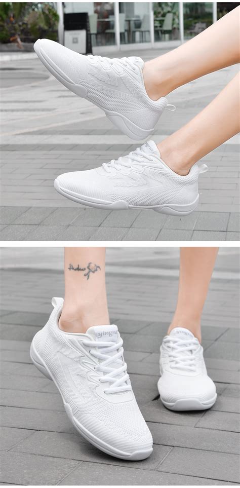 盈锐啦啦队鞋女竞技健美比赛鞋男训练鞋啦啦操鞋儿童健美操鞋网面 阿里巴巴