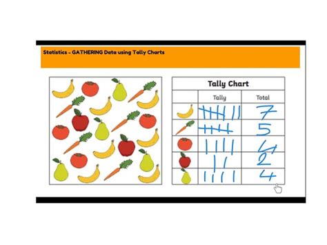 Tally Chart And Frequency Table