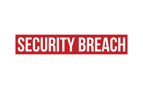 Security Breach Rubber Stamp Seal Vector Vector Art At Vecteezy