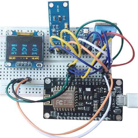 Natefemin Esp8266 Weather Station Kit 096 Oled Iic Display India Ubuy Natefemin Esp8266 Weather Station Kit 096 Oled Iic Display India Ubuy