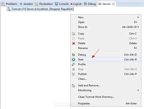 การติดตั้งและ Config โปรแกรม Eclipse Ide กับ Server Apache Tomcat