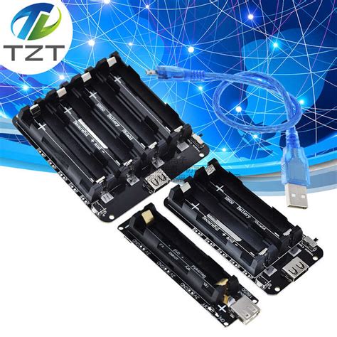 Esp32 1 2 4 18650 Lithium Battery Expansion Board V8 Mobile Power Expansion Board Smt Battery H