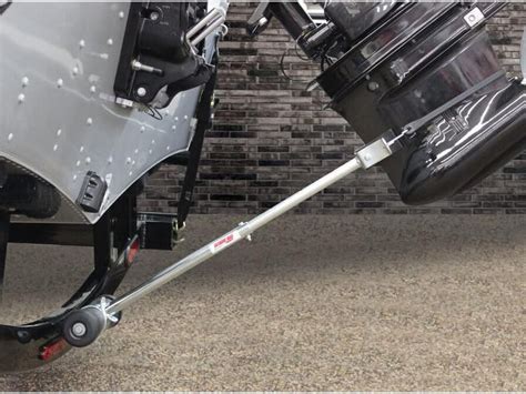 Buy Wholesale China Adjustable Outboard Motor Support Bracket Boat Trailer Heavy Duty Transom