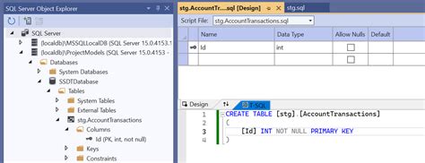 Create Database Objects Rogge Heflin