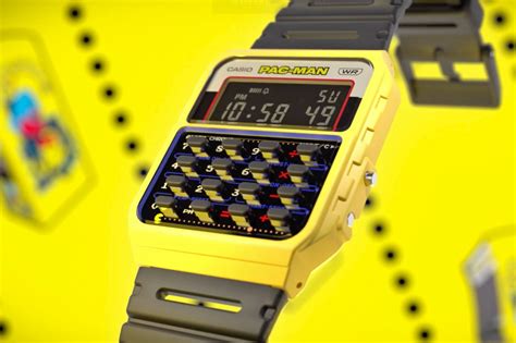Casios Retro Pac Man Calculator Watch Is Now Available In The Us The Verge