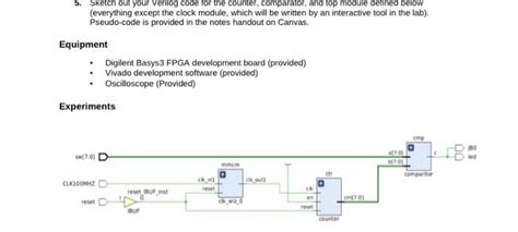Solved I Need Help With The Verilog Code For A Counter And Chegg