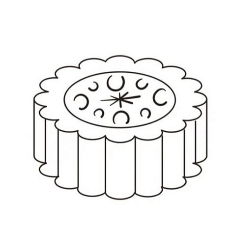中秋节简笔画月饼大全 中秋节简笔画月饼大全图片 画趣文库（我爱生活）