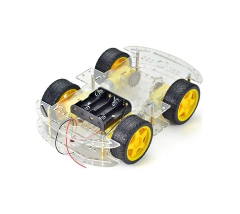 Arduino 4wd Engelden KaÇan Ve Çİzgİ Takİp Eden Robot AraÇ Setİ