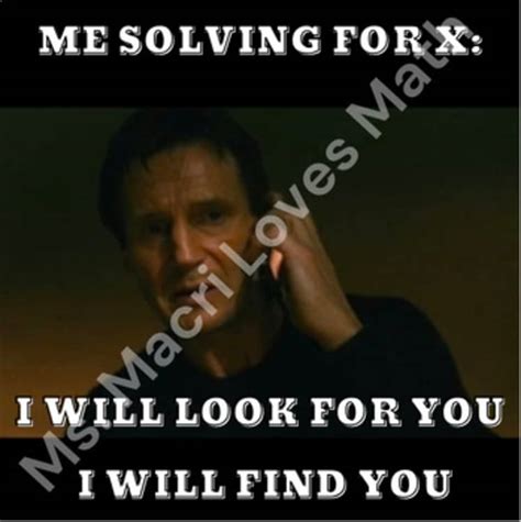 150 Algebra Math Memes For Bulletin Board Word Wall Middle And High School