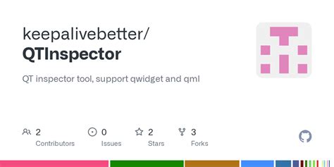 Github Keepalivebetterqtinspector Qt Inspector Tool Support Qwidget And Qml