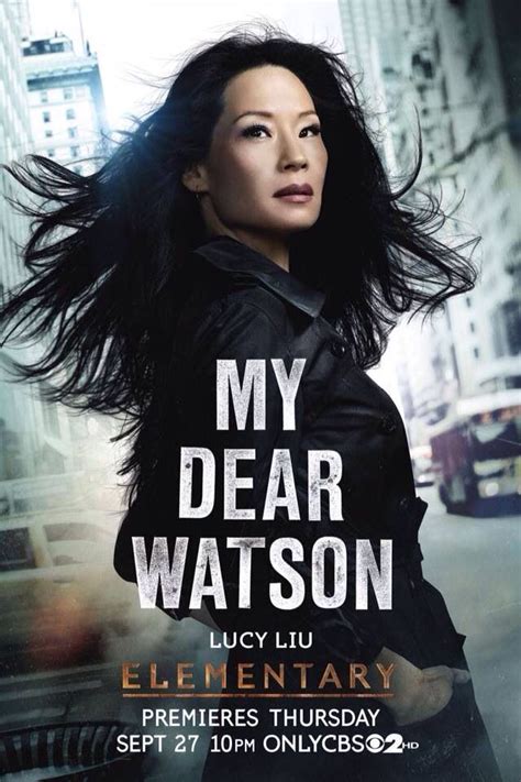 Tv Show Elementary Tv Elementary Sherlock Lucy Liu