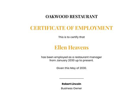 Certification Of Employment With Salary Sample Chtoby Pomnili