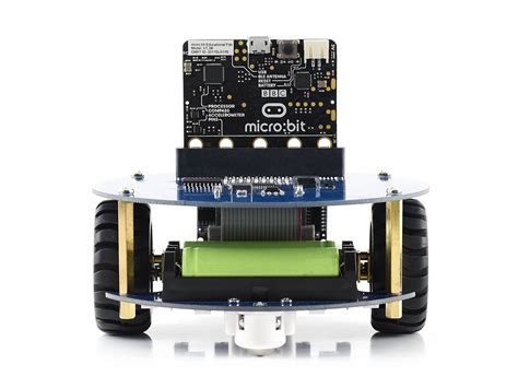 alphabot2 plataforma robótica móvel compatível c bbc micro bit sem micro bit