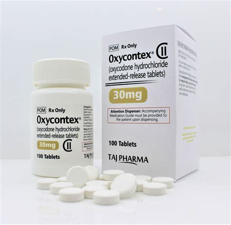 Oxycodone Er Tablet 30mg Manufacturers And Suppliers Pan India