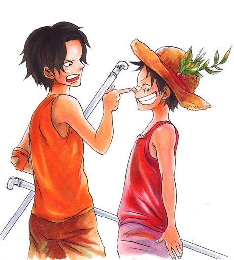 D Brothers One Piece Images Ace And Luffy One Piece Manga