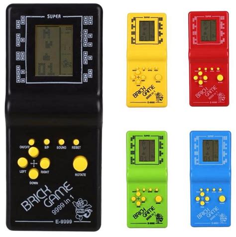 Consola Tetris Portatil Brick Game 9999 In 1 Mundo Roms