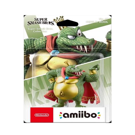 Nintendo Figura Amiibo King K Rool Colección Super Smash Bros