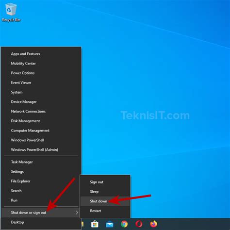 Cara Menghidupkan Dan Mematikan Komputer Windows Yang Benar