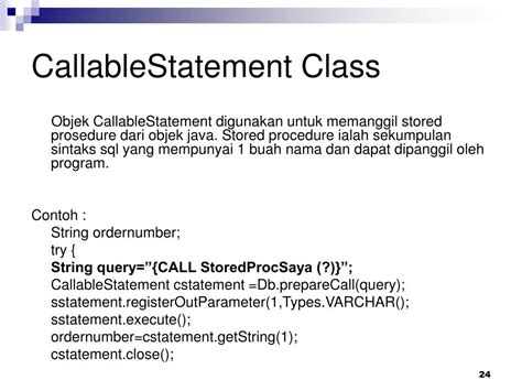 Ppt Pertemuan 7 Java Database Connectivity Jdbc Powerpoint Presentation Id6015408