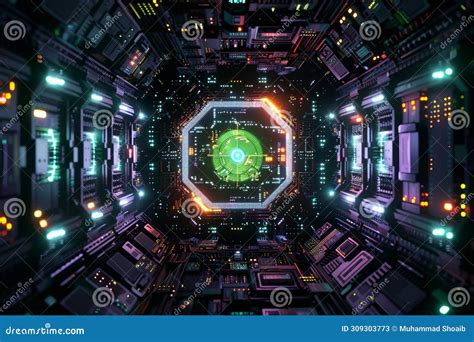 Dynamic Scene Merging Sci Fi Elements With Cutting Edge Technology