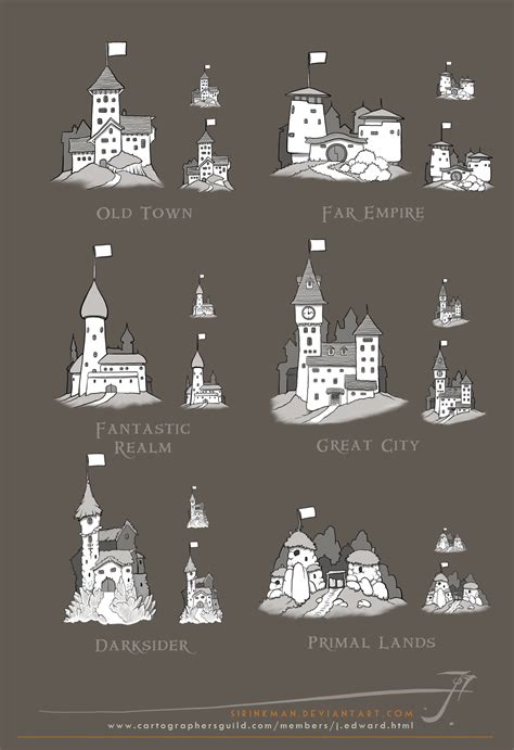 JS City Icons For Maps Sept 2014 By SirInkman On DeviantArt