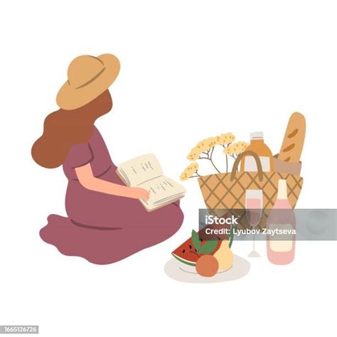 여름 피크닉 일러스트레이션 공원에서 피크닉을 즐기는 사람 커플 친구 가족 평면 만화 스타일의 이미지 포스터 카드 가족에 대한 스톡 벡터 아트 및 기타 이미지 Istock