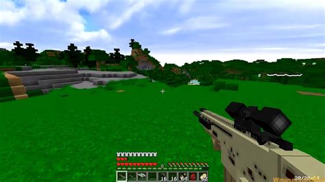 Techguns Mod Screenshot World Minecraft