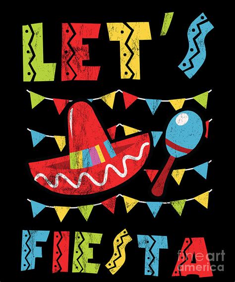 funny mexico fiesta mexican party tee drawing by noirty designs pixels