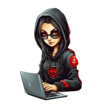 Hacker Girl PNG Vector PSD And Clipart With Transparent Background For Free Download Pngtree