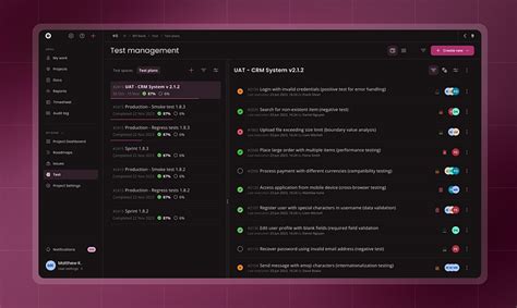 Software Testing App For Test Case Management By Michal Krajcovic On Dribbble