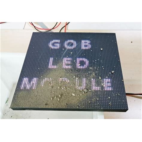 China Customized Gob Full Color Ip57 Small Spacing Led Display Factory