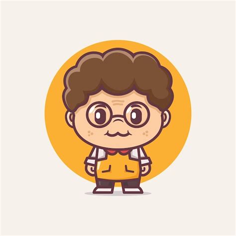 Premium Vector Cute Grandma Cartoon Character Cartoon Vector Illustration