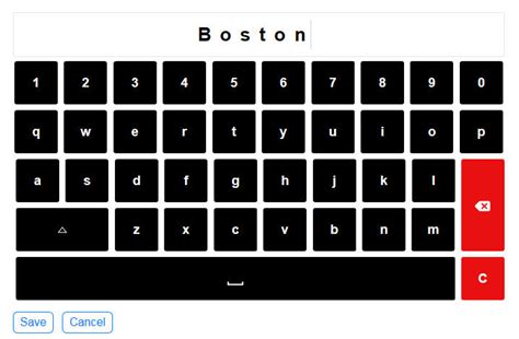 Alpha Anywhere Editor Alphanumerickeypad