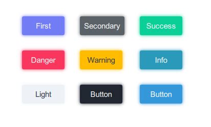 QML Flat Button