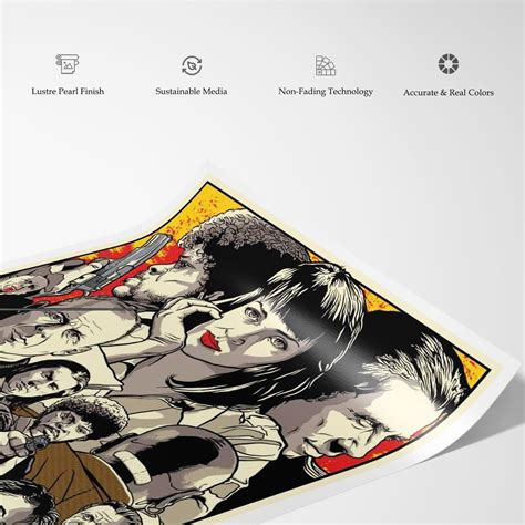 Pulp Fiction Poster Drawing