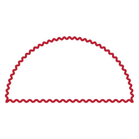 Zig Zag Edge Circle Shape Collection Jagged Circle Elements Set Black Graphic Design Elements